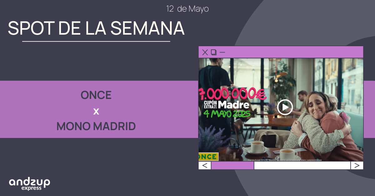 Spot de la semana 12 mayo 2025 | ONCE x MONO MADRID
