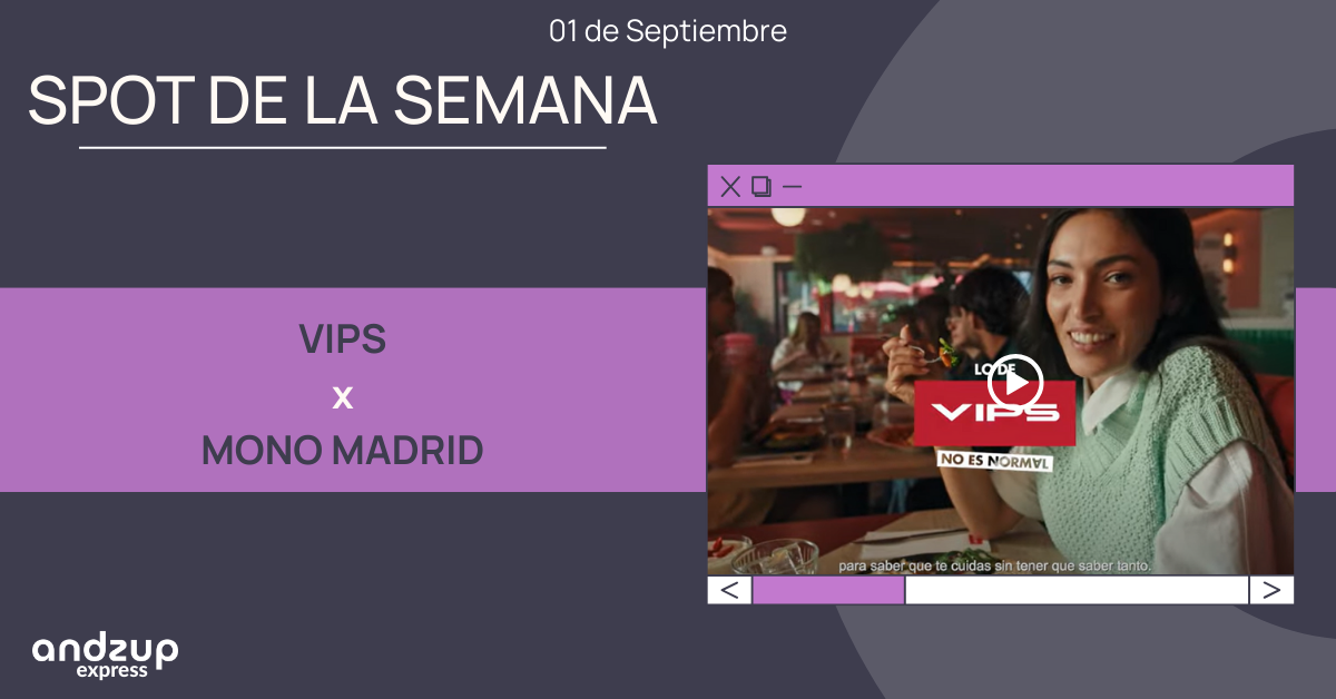 Spot de la semana 01 de septiembre 2025 | VIPS X Mono