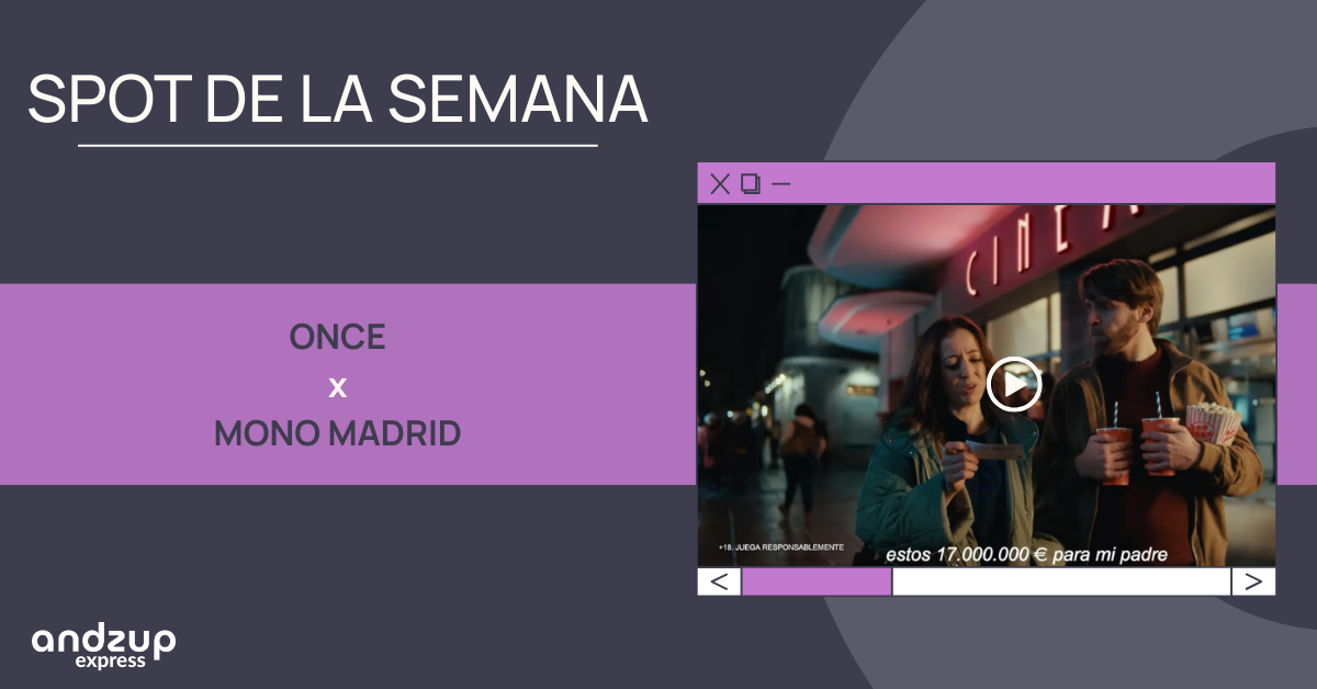 Spot de la semana 16 de marzo de 2026 | ONCE x MONO Madrid